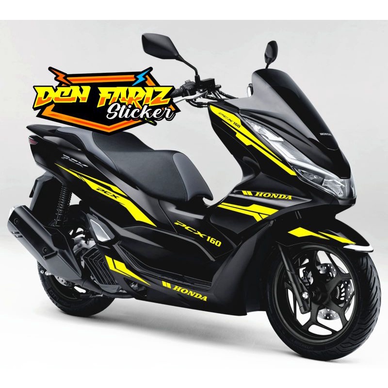 Jual COD striping pcx 160, stiker cutting list bodi honda pcx 160 ...