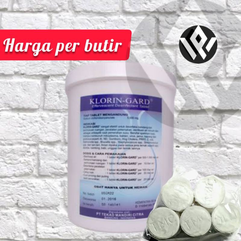 Jual Klorin Gard Tablet Clorin Kaporit Effervescent Desinfectant TMC ...