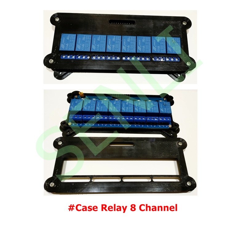 Jual Case Casing Cover Frame Box Module Relay 8 Channel | Shopee Indonesia