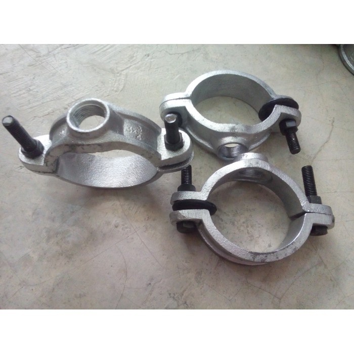 Jual Clamp Saddle Besi Galvanis (G) 1 1/2" x 1/2" Klem Sadel Pipe Pipa ...