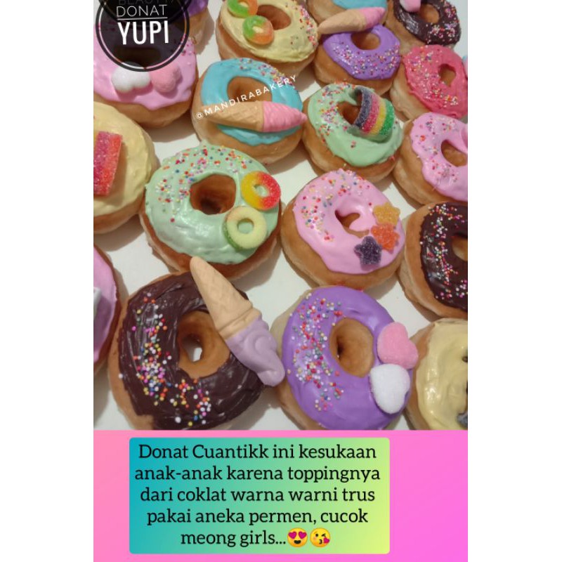 Jual Donat aneka rasa dan pilihan, Bomboloni varian rasa | Shopee Indonesia