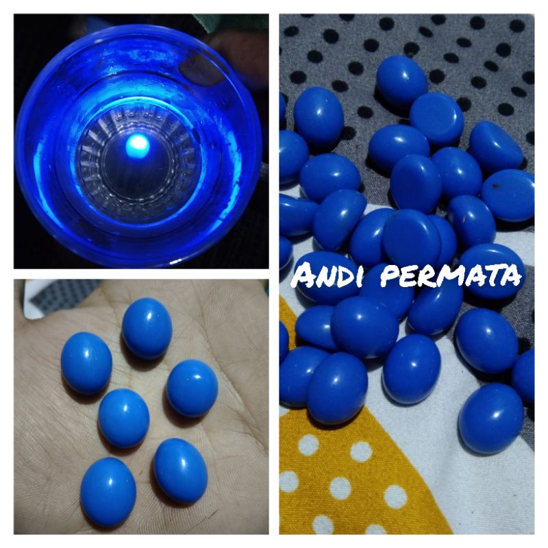 Jual pospor biru menyala jika setiap kena air | Shopee Indonesia