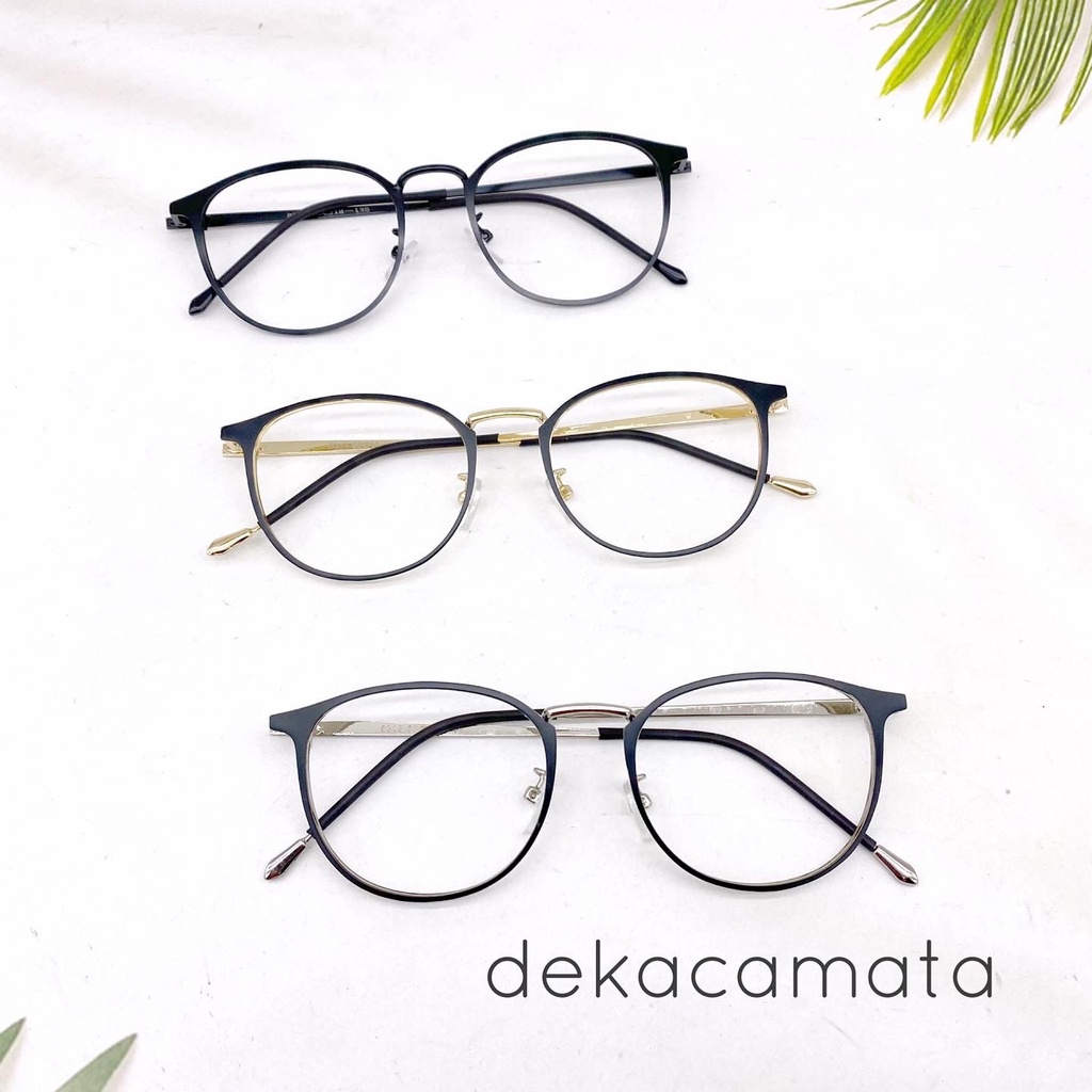 Jual Frame Kacamata Minus Anti Radiasi JESSIE Bahan Besi Nyaman Dipakai ...