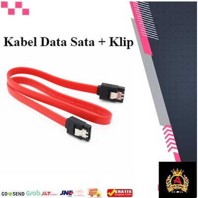 Jual Kabel Data Sata + Klip. Kabel Data Sata Klip. Clip Besi | Shopee ...