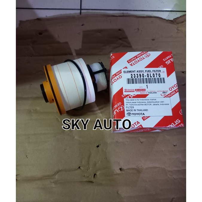 Jual fuel filter solar import thailand oem innova reborn fortuner vrz ...