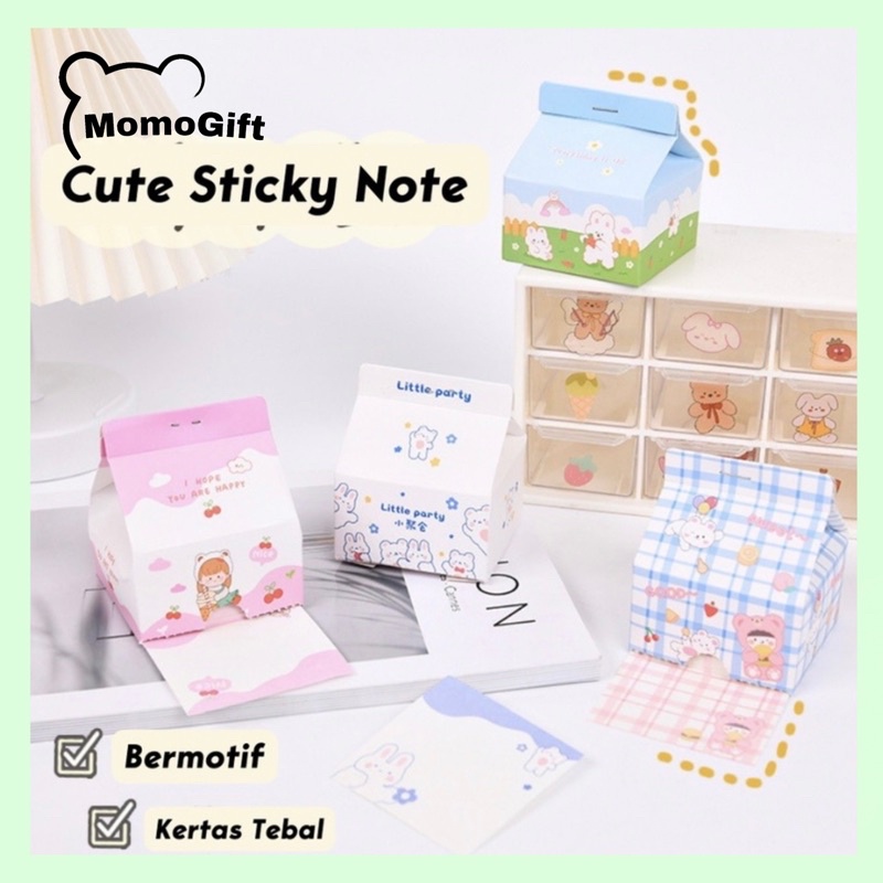 Jual Sticky Note Memo Pad Note Pad Kartun Lucu Isi 200 Lembar - MP15 ...