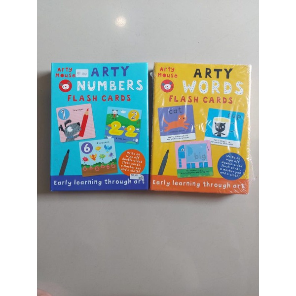 Jual Arty Numbers Flash Cards | Shopee Indonesia