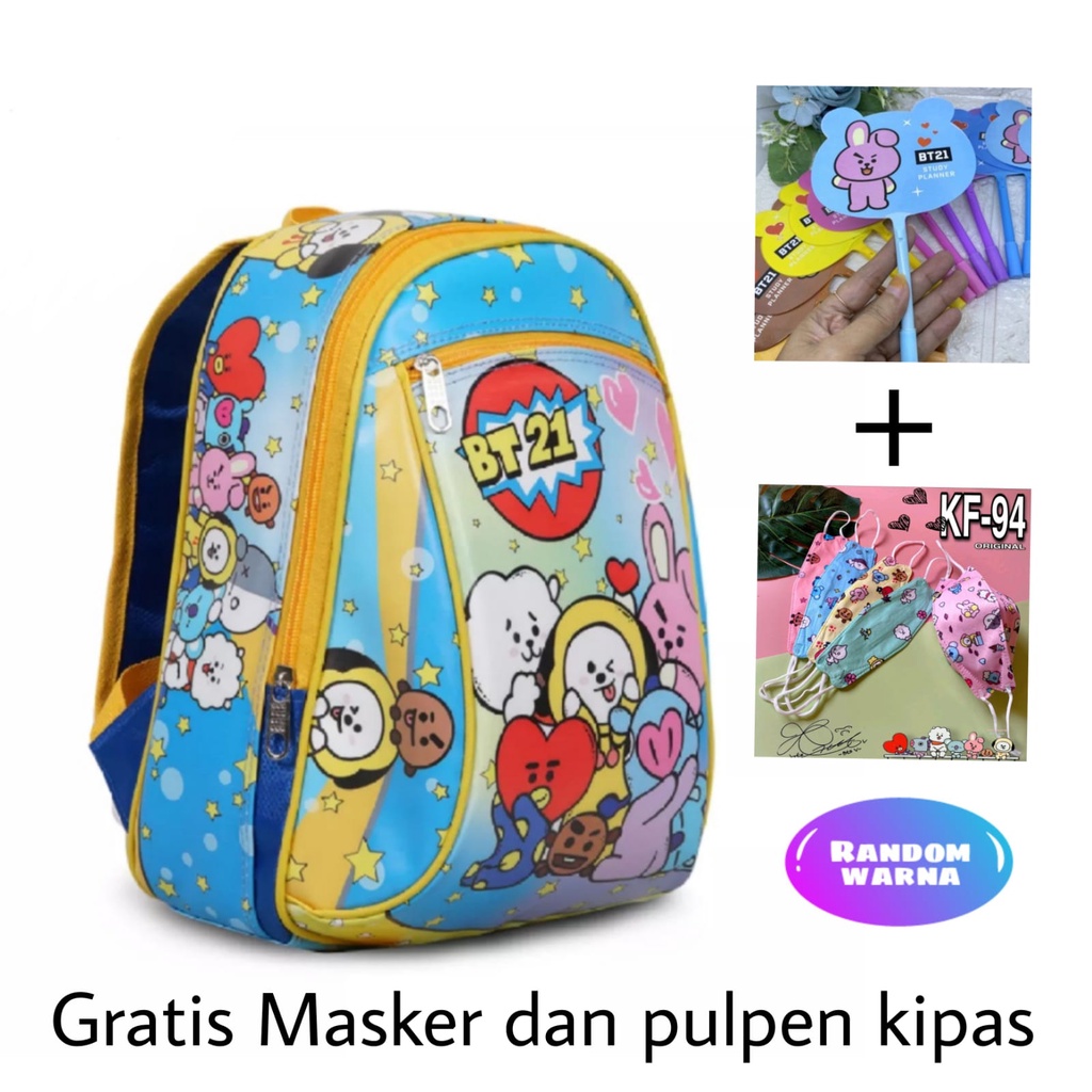 Jual tas skolah anak PAUD TK play group - tas ngaji anak - tas karakter ...