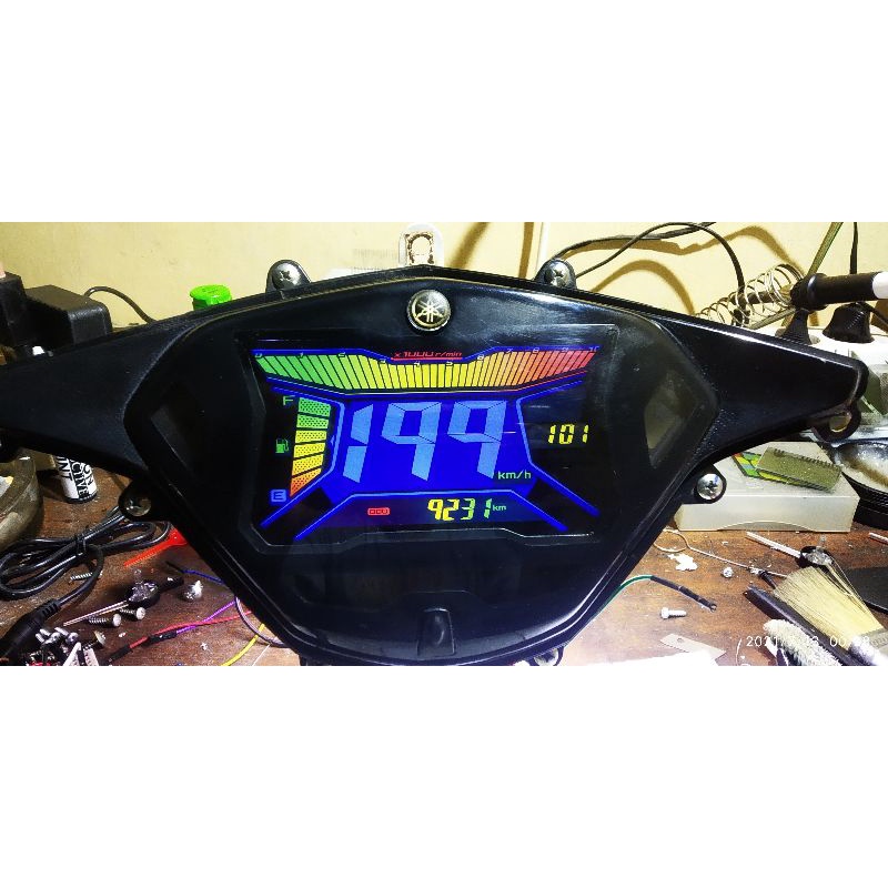 Jual Speedometer Aerox 155 Non ABS custom | Shopee Indonesia