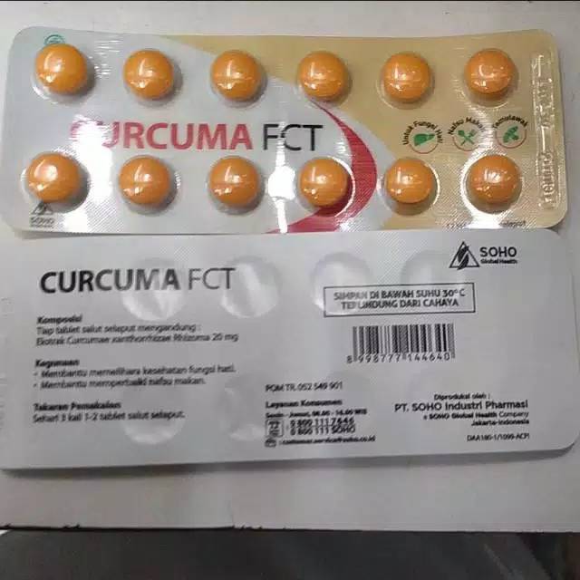 Jual CURCUMA FCT Per Lembar 12 Tablet | Shopee Indonesia
