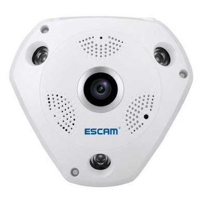 Jual Best Seller Escam Shark Qp180 Panoramic Ip Camera Cctv Cmos 960P ...