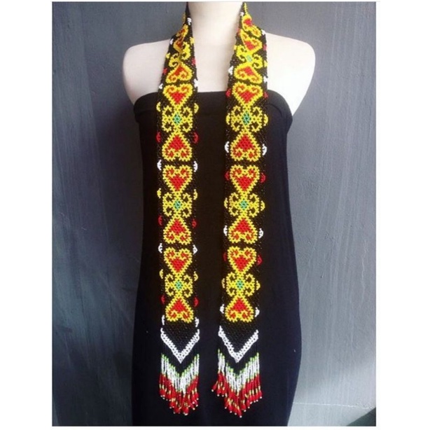 Jual SYAL MANIK MOTIF DAYAK | Shopee Indonesia
