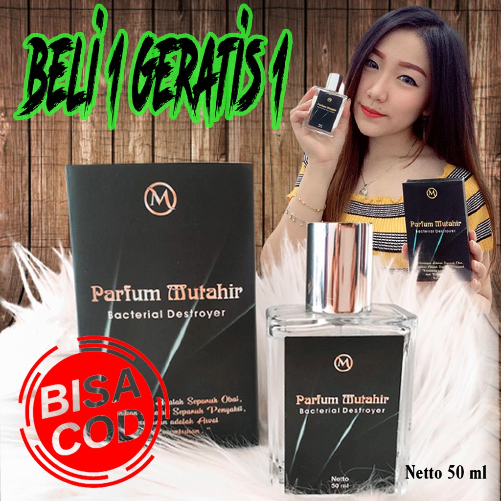 Jual PARFUM MUTAHIR original BELI 1 GERATIS 1 untuk Unsur gaya elegan ...