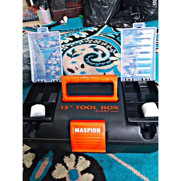 Jual tool box Maspion 13" original toolbox classy 13 inch | Shopee ...