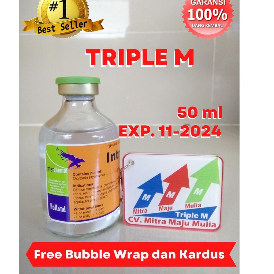 Jual 08N INTRACIN 10S 50 ml (Pengganti Oxytocin 10) Hormon Perangsang Kontraksi Uterus Kelenjar ...