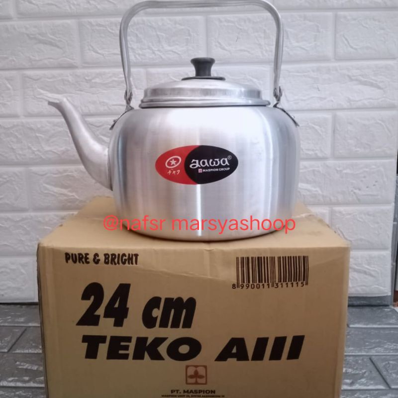 Jual Teko COR Jawa Maspion Aluminium // Ceret Aluminium 18 20 24cm ...