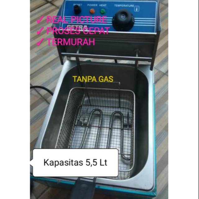 Jual Deep fryer listrik Electric deep fryer Penggorengan kentang, fried ...