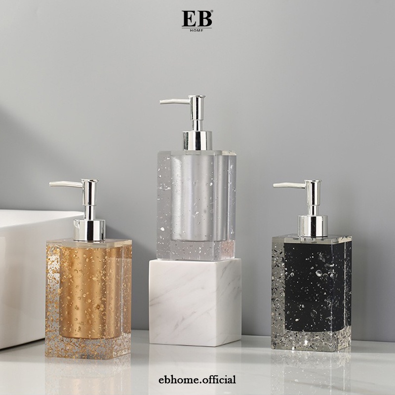 Jual Botol Pump Kaca / Luxury Bottle Soap Dispenser 85/14-17 | Shopee ...