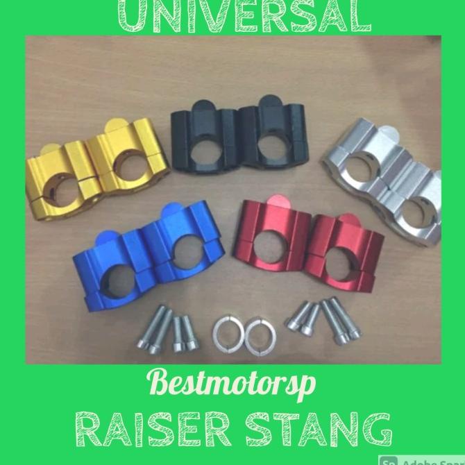 Jual Raiser stang-peninggi stang Universal semua stang motor standar ...