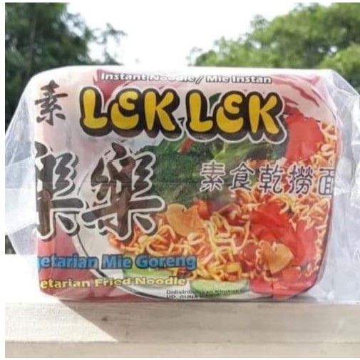Jual Mi goreng Lek-Lek | Mie instan goreng lek-lek|Mie Goreng Vegan (5pcs) | Shopee Indonesia