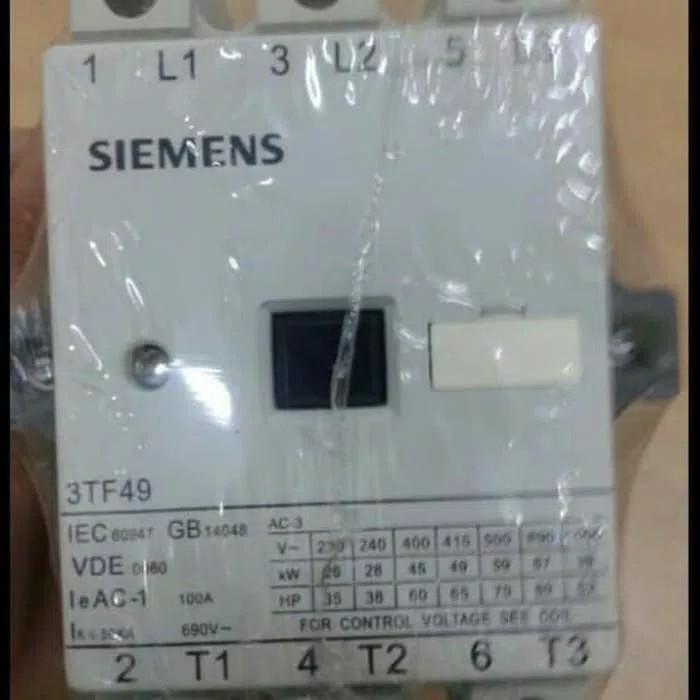 Jual Contactor / Kontaktor Tipe 3TF49-22 220V Merk Siemens | Shopee Indonesia