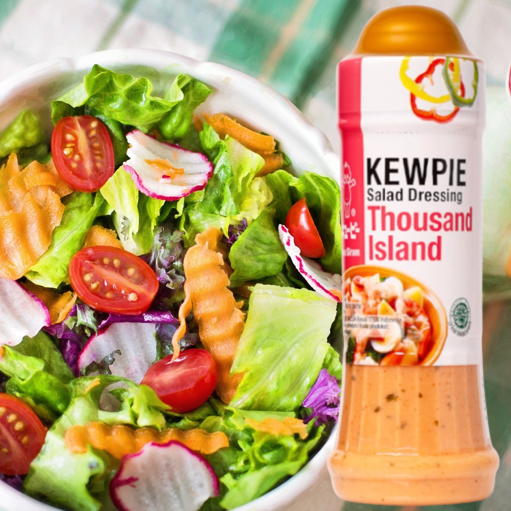 Jual Saus Salad Dressing Kewpie 200ml (Wijen Sangrai, Mayonaise, Thousand) | Shopee Indonesia