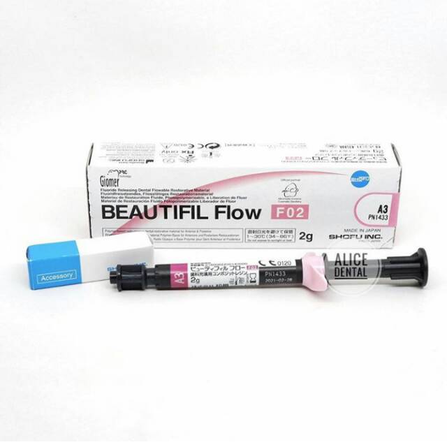 Jual Beautifil resin composite flow / tambalan komposit sewarna gigi ...