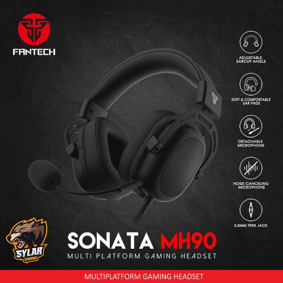 Jual Fantech MH90 Sonata Multiplatform Gaming Headset | Shopee Indonesia