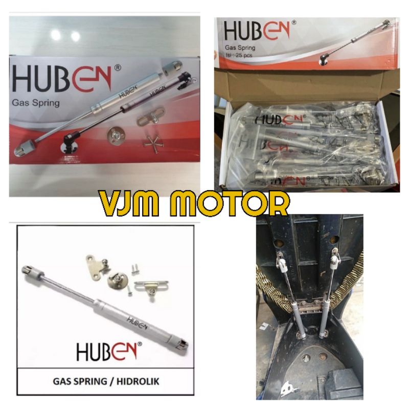 Jual Hidrolik Jok Motor Huben / Pegas Jok Motor + Baut Pemasangan Gas ...