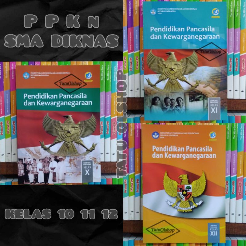 Jual Buku Paket PKN PPKn SMA Kelas 10 11 12 X XI XII 1 2 3 Kurikulum 2013 Original | Shopee ...