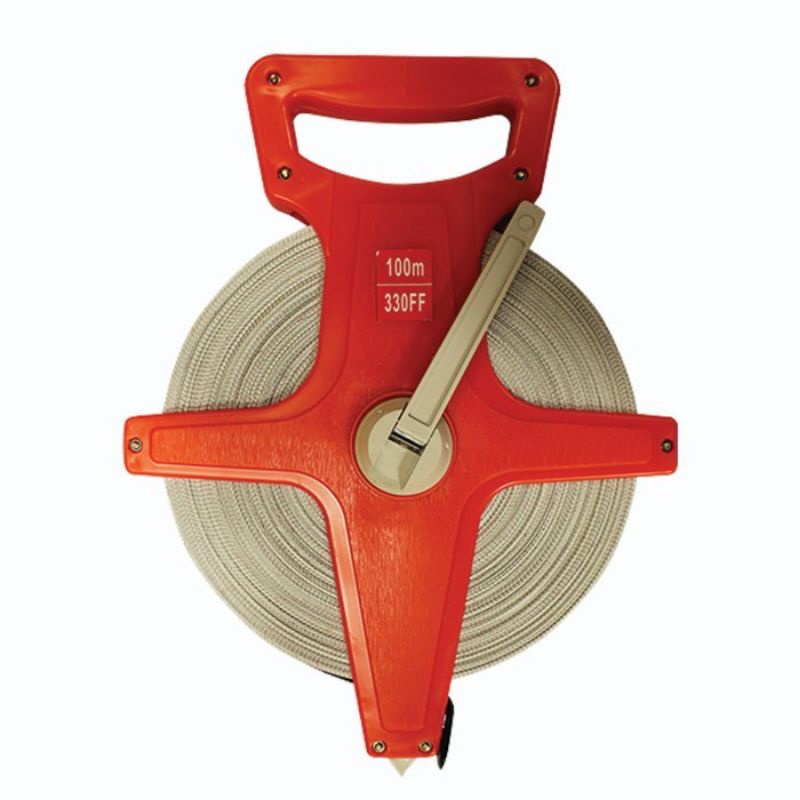 Jual METERAN TANCAP 100 METER RRT / FIBER ROLL PANJANG 100 METER RRT ...