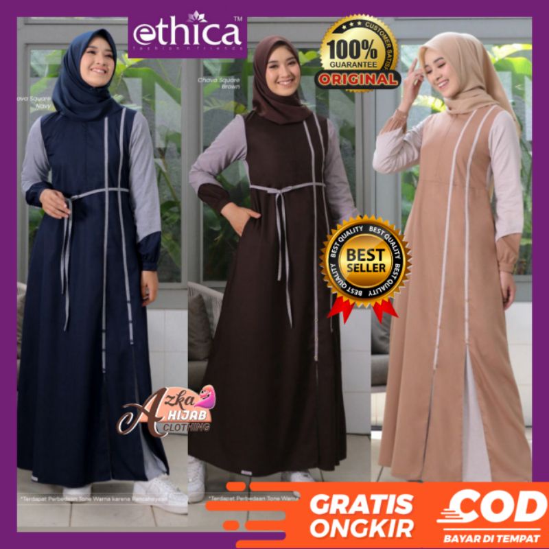 Jual GAMIS ETHICA AYUMI 329 / BAJU GAMIS TERBARU 2022 / GAMIS MODERN ...
