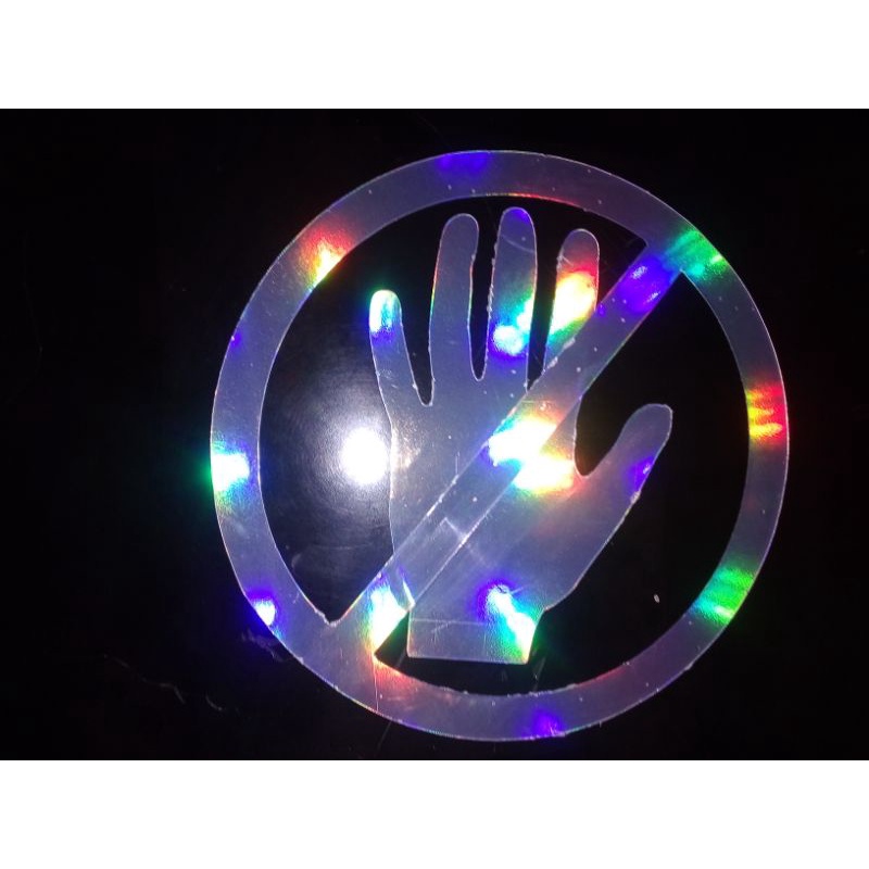 Jual stiker stop hologram timbul | Shopee Indonesia