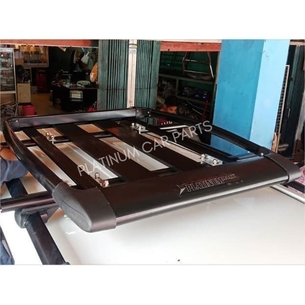 Jual Paket Roof Rack Platinum & Cross Bar Jepit Roof Rail Premium ...
