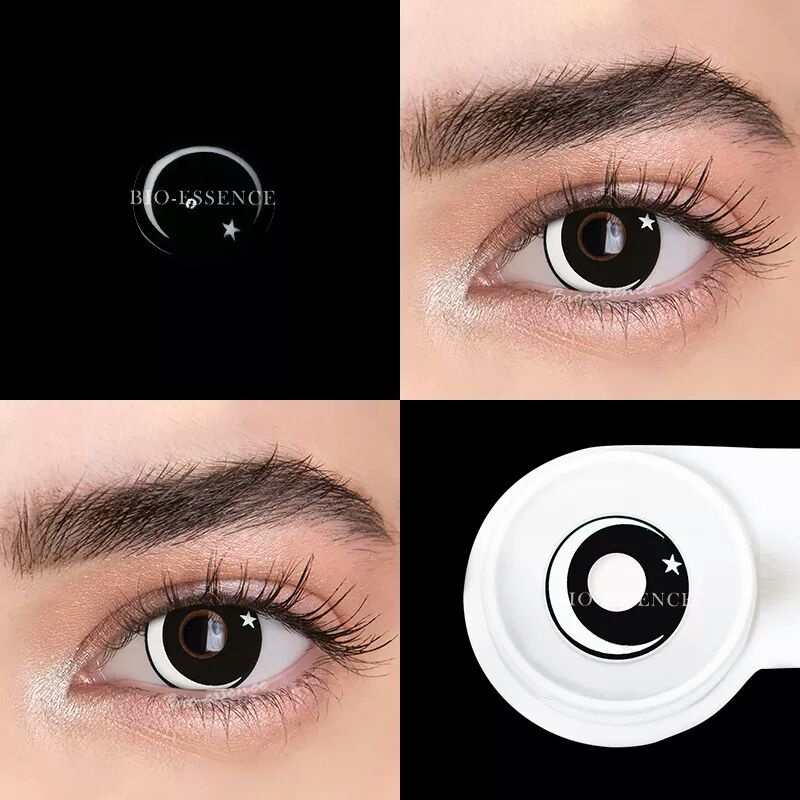 Jual SOFTLENS COSPLAY HALLOWEEN SERIES WHITE (LENSA KONTAK HALLOWEEN ...