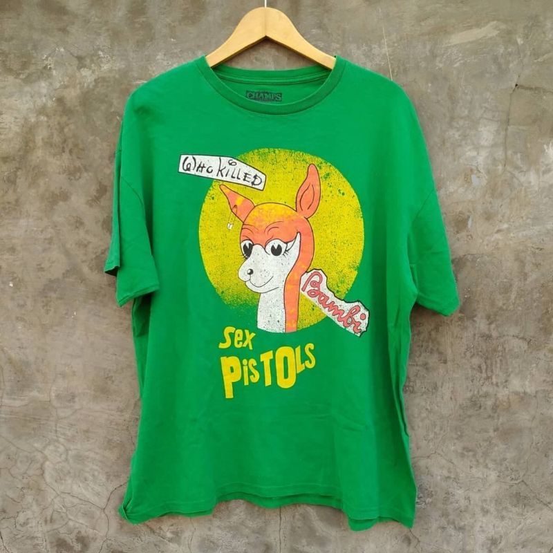 Jual Baju Kaos Band Second Sex Pistols Who Killed Bambi Shopee Indonesia