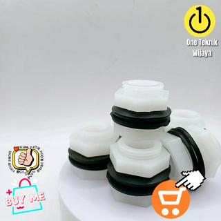 Jual Mur Toren/Mur Tandon/Drat Toren 1/2 Inch Warna Putih Bahan HDPE ...