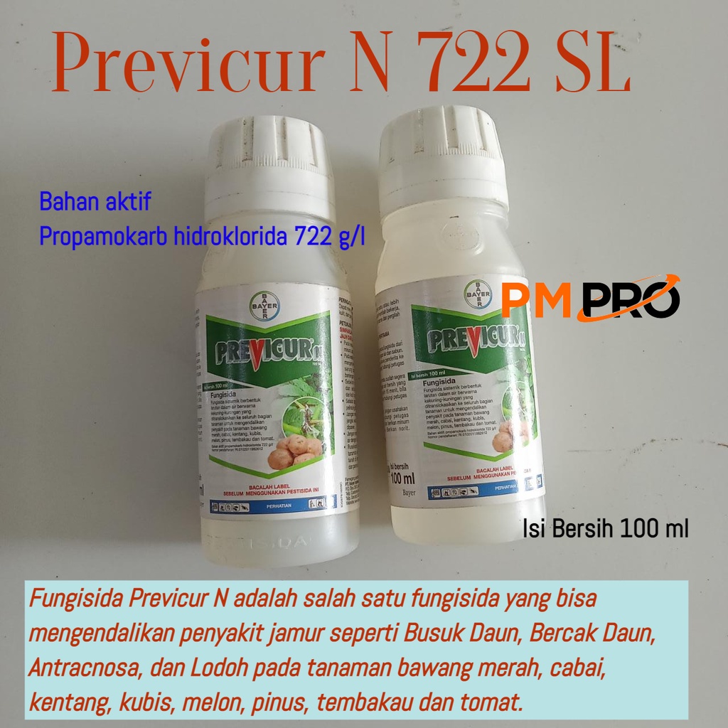 Jual Fungisida Previcur N Brayer Bahan aktif Propamokarb Hidroklorida ...