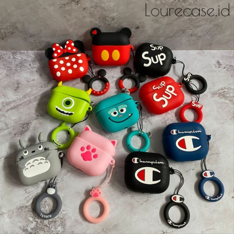 Jual LCA007 Case airpods tws gen 3 karakter lucu premium | Shopee Indonesia