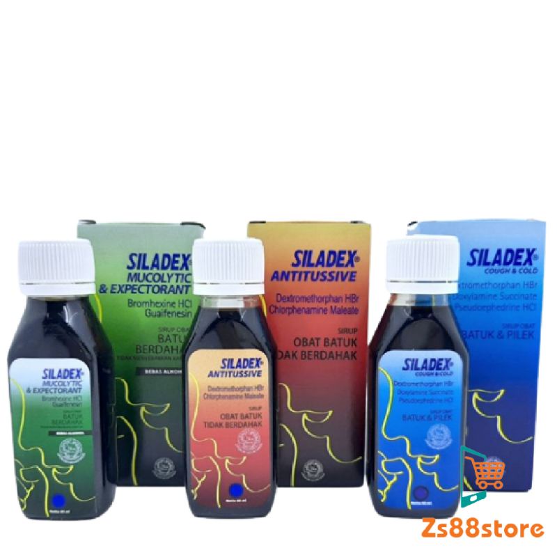 Jual SILADEX Sirup Obat Batuk All Variant @ 60mL | Shopee Indonesia