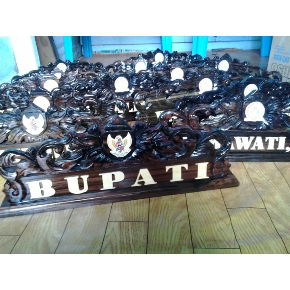 Jual PAPAN NAMA UKIR | Shopee Indonesia
