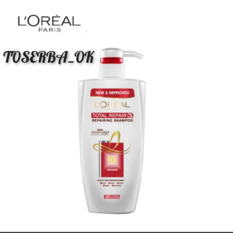 Jual Loreal Shampoo Total Repair 450ml | Shopee Indonesia