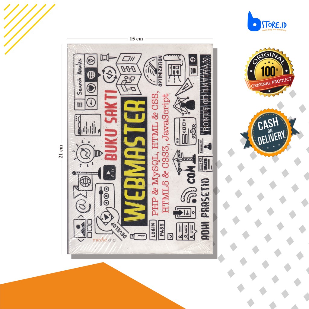 Jual BUKU SAKTI WEBMASTER+CD, Adhi Prasetio | Shopee Indonesia