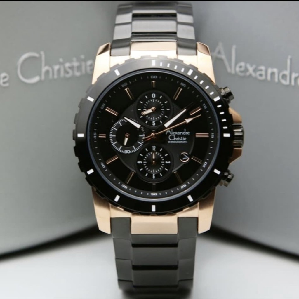 Jual JAM TANGAN ALEXANDRE CHRISTIE PRIA AC 6141 MC CHRONOGRAPH SPORT ...