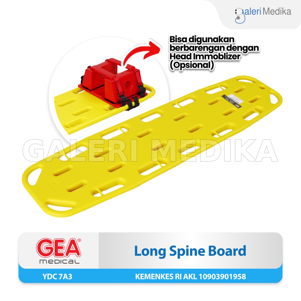 Jual Tandu Emergency GEA YDC 7 A3 / YDC 7A3 / YDC-7A3 Spinal Board ...