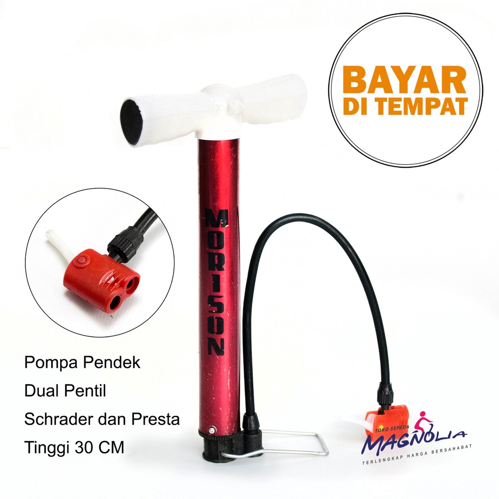 Jual Pompa Angin Ban Sepeda Gerobak Angkong Mini Portable Hand Pump ...