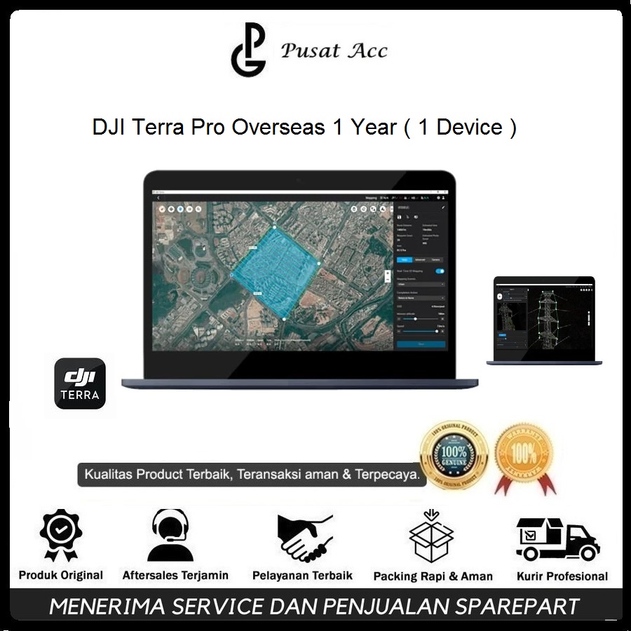 Jual DJI Terra Pro Overseas 1 Year ( 1 Device ) | Shopee Indonesia