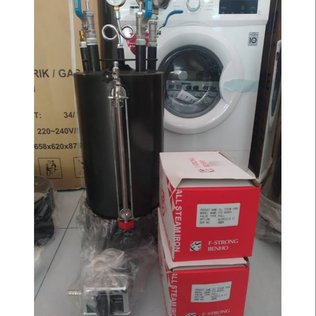Jual setrika uap boiler 15 liter non casing | Shopee Indonesia