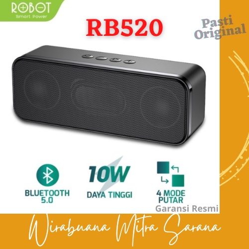 Jual Speaker Bluetooth Robot RB520 Portable | Shopee Indonesia