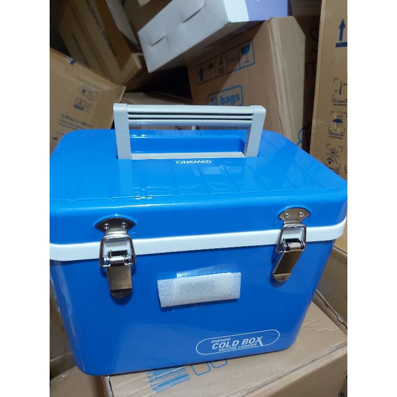 Jual cold box vaccine carrier 8 liter onemed/box vaksin onemed 8liter ...